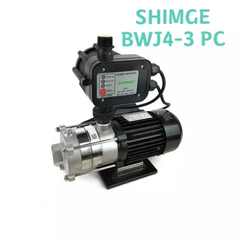 SHIMGE BWJ4-3 PC AUTOMATIC STAINLESS STEEL MULTISTAGE CENTRIFUGAL WATER ...
