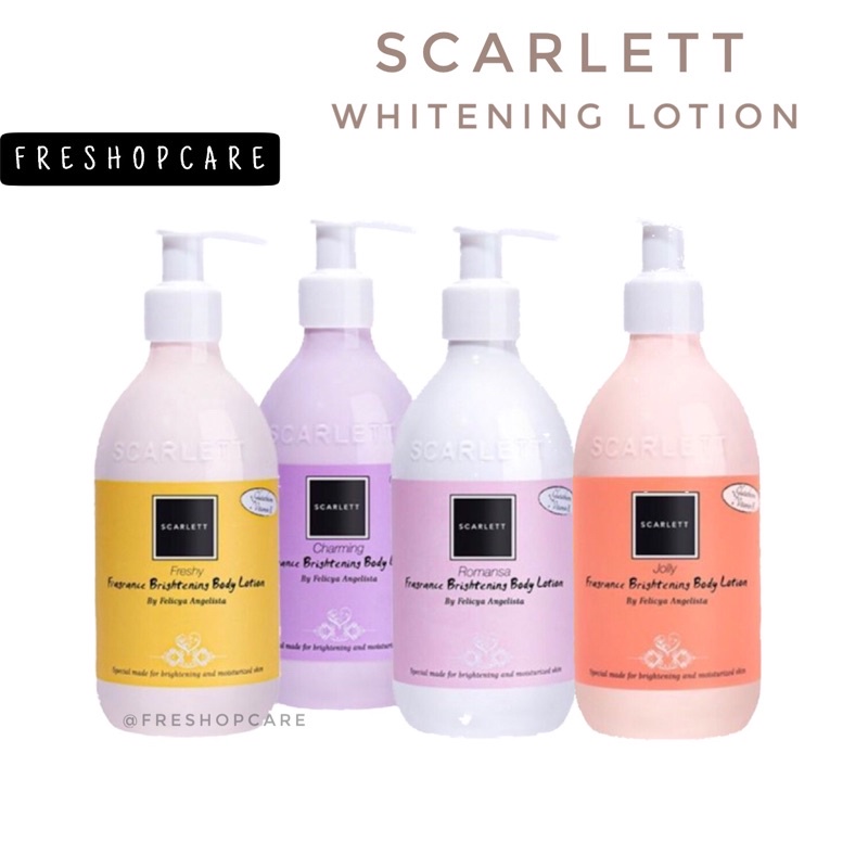 SCARLETT. Instant Brightening Body Lotion (300ml) | Shopee Malaysia