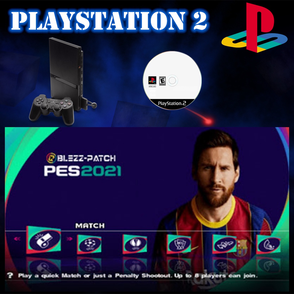 🎮 PS2 DISC READY - PES 2021 BLEZZ (mod PS4 VIEW) - 🎮 | Shopee Malaysia