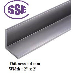 MILD STEEL ANGLE SIZE 2"x2" | Shopee Malaysia