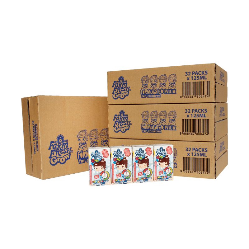 farm fresh uht grow up milk 125ml | Shopee Malaysia