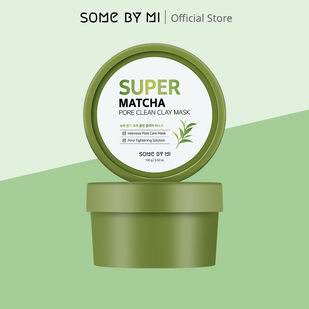 SOMEBYMI Super Matcha Pore Clean Clay Mask 100g | Shopee Malaysia