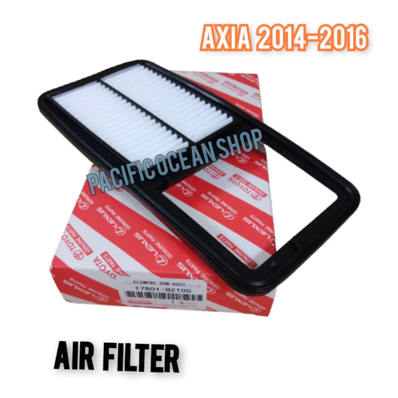 PERODUA AXIA 2014-2016 AIR FILTER (17801-BZ100) | Shopee Malaysia