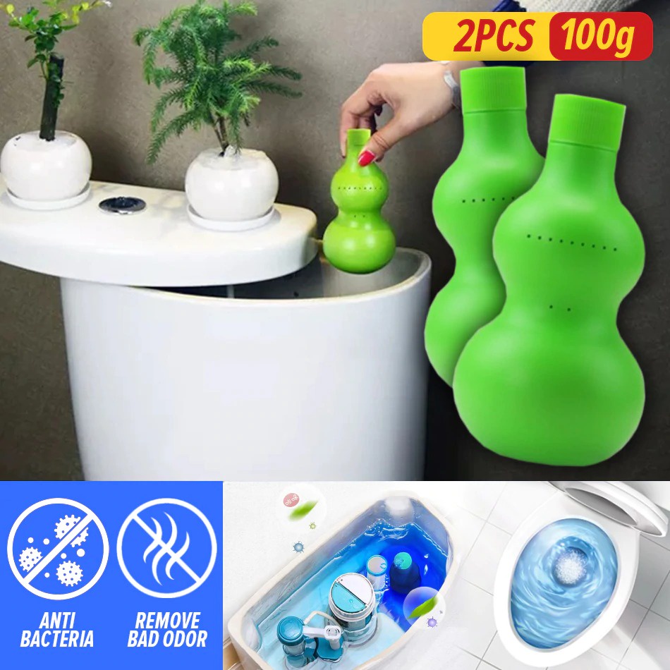 Mango_leong0123 [ 2PCS ] 100g Toilet Gourd Bottle Cleaning ...