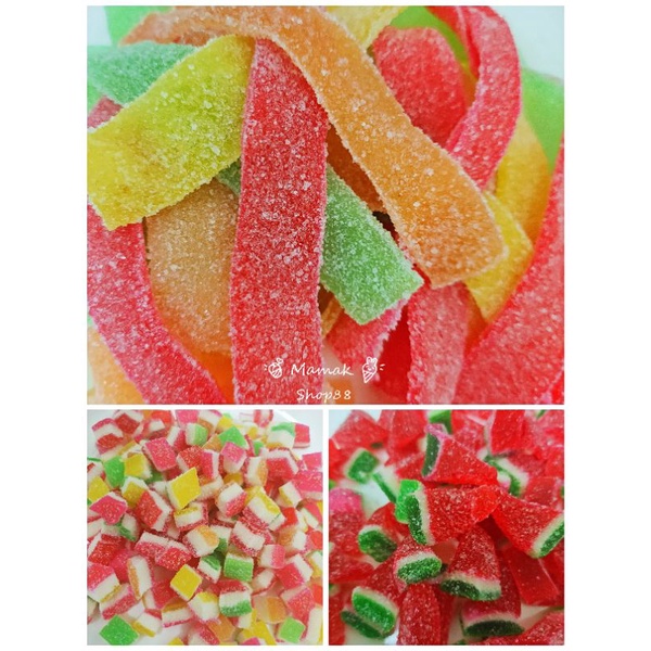 Gula Jelly / Sour Jelly / Rainbow Jelly / Watermelon Jelly / Sour Chewy ...