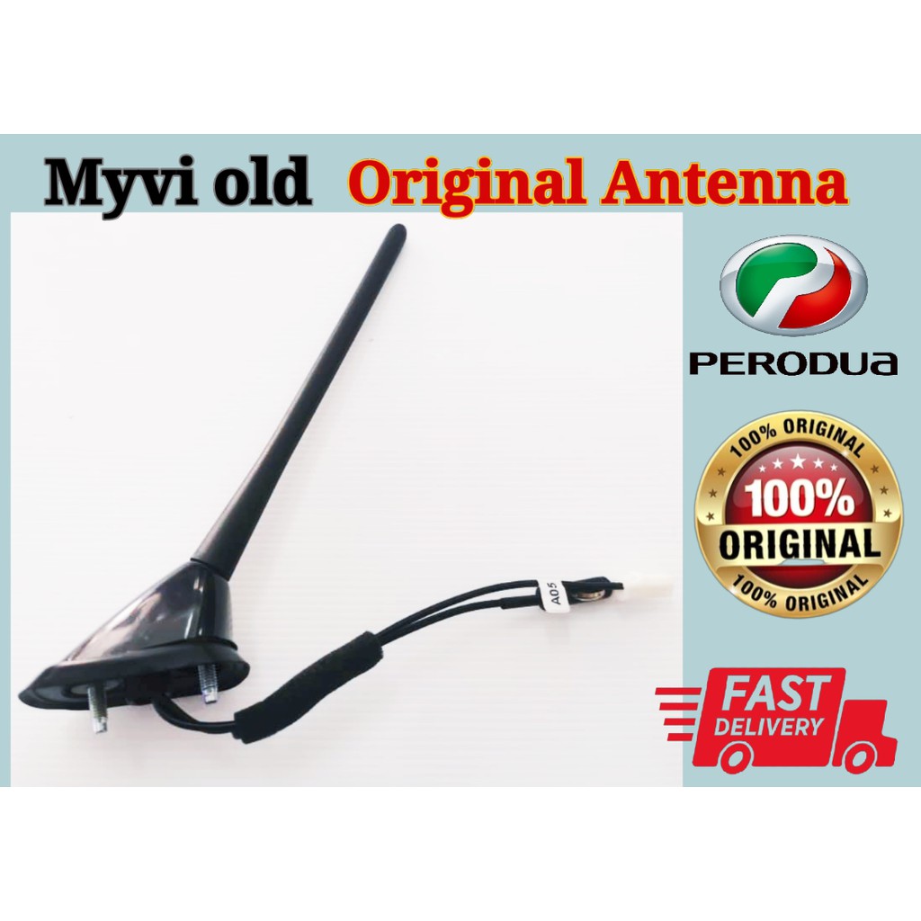Original Perodua Myvi Old 2005-2010 Antenna with Bracket 86300-BZ020 ...