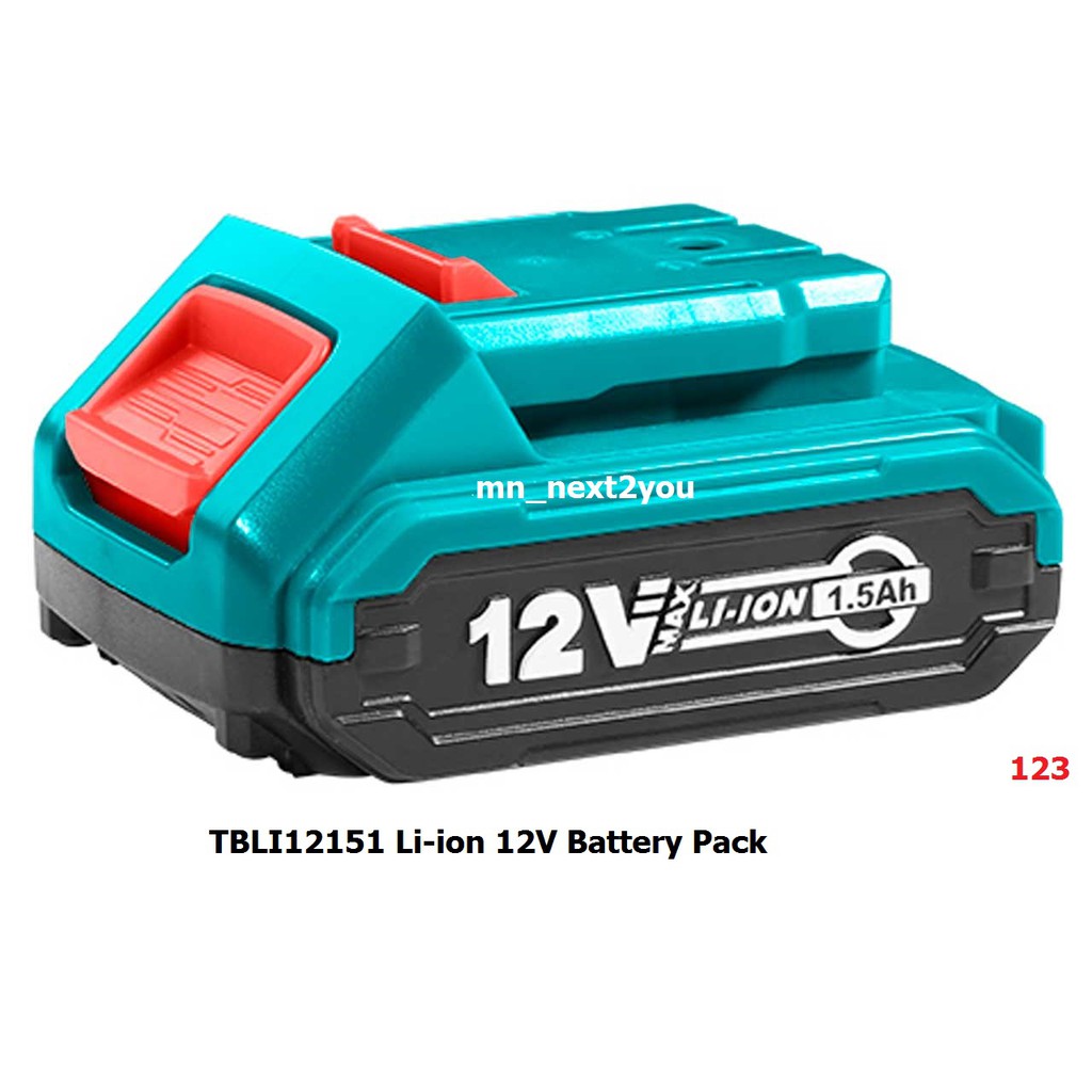 Total TBLI12151 Li-ion 12V Battery Pack | Shopee Malaysia