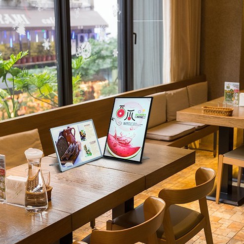 LED Photo Frame LED Menu A3 A4 Light Box Glass Advertising Led ...