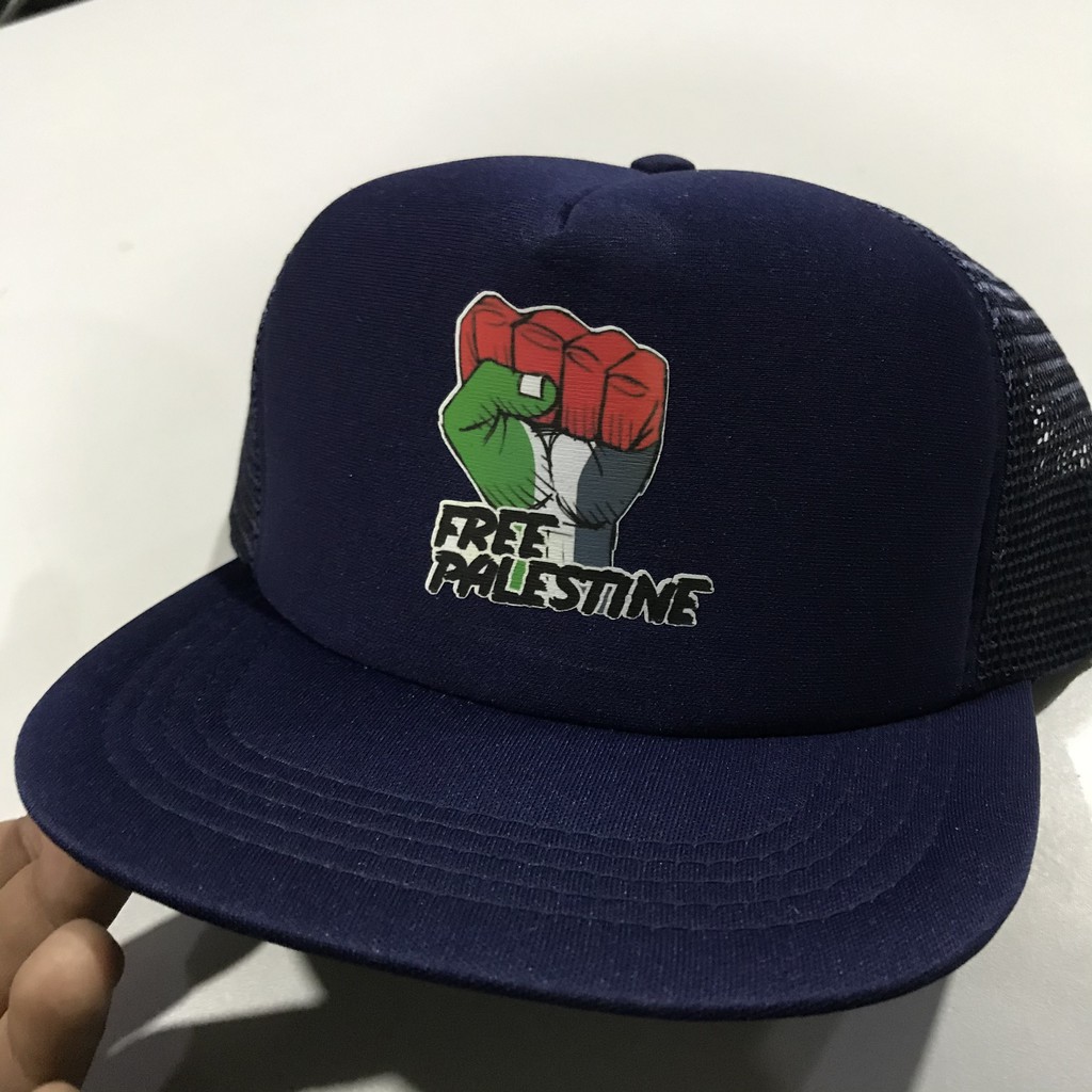 Palestine Trucker Cap / Topi Palestine / Saiz Dewasa/Kanak-Kanak ...