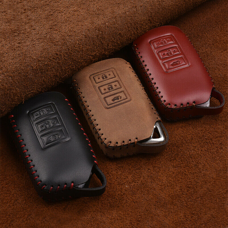 Handmade Leather Remote Key Case Cover Holder For Lexus NX RX GS 250 ...