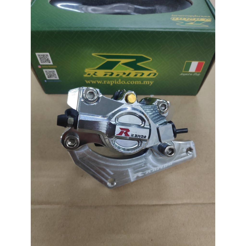 (COMBO) Rapido SYM VF3i Front Modified Brake Caliper V4 with Bracket ...