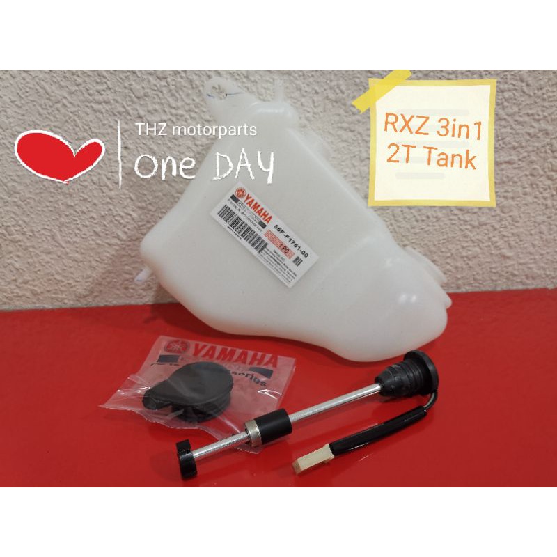 RXZ RXZ 2T TANK TANGKI 2T TONG 2T YAMAHA 3in1 set 0liginal tangki 55F ...