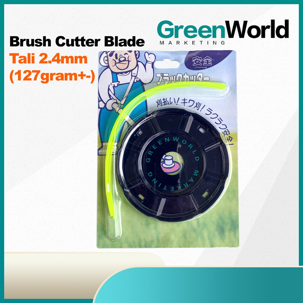 【Brush Cutter Blade】2.4mm/3.0mm Heavy Duty Grass Cutter Blade Piring ...