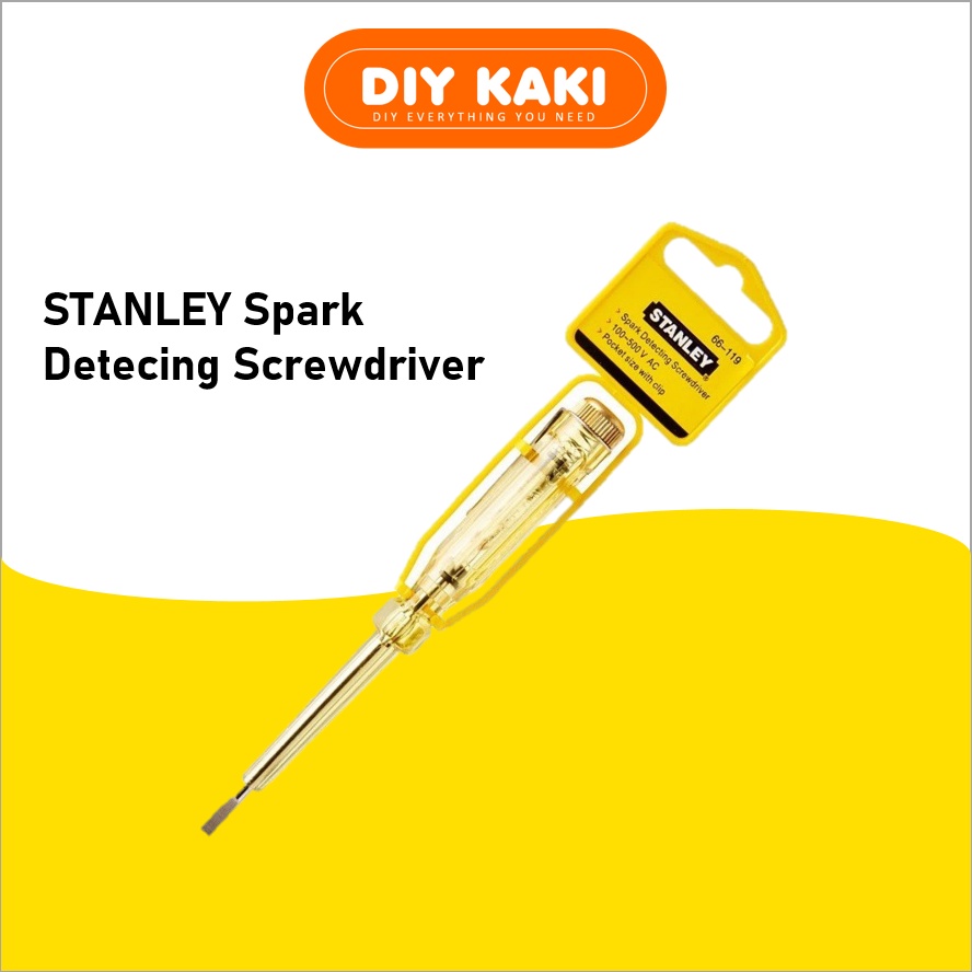 STANLEY 66-119 Test Pen 100 - 500V / High Quality / Pen Ujian Elektrik ...
