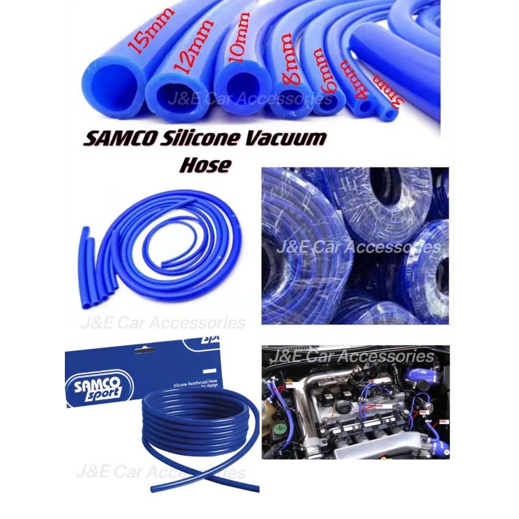 🌟High Quality🌟Samco Silicone Vacuum Hose 3mm 4mm 6mm 8mm 10mm (1meter =100cm=3kaki ) | Shopee ...