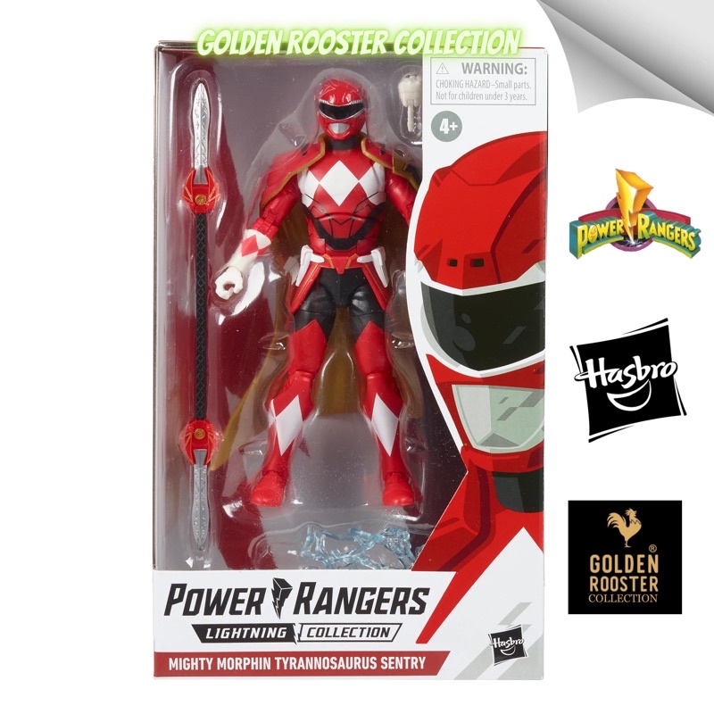 Hasbro Power Rangers Lightning Collection Mighty Morphin Tyrannosaurus ...