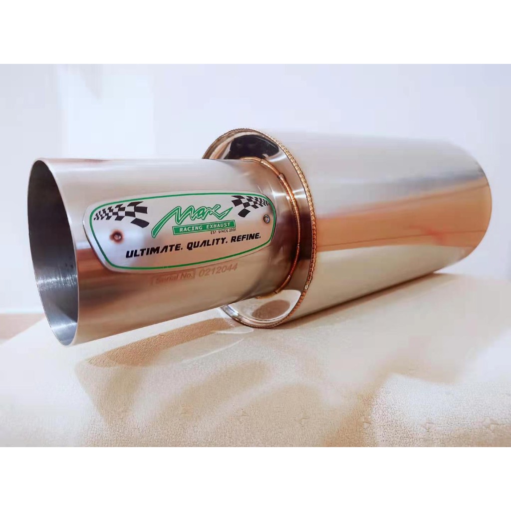 Max Racing R555 MY Stainless Steel Exhaust | Shopee Malaysia