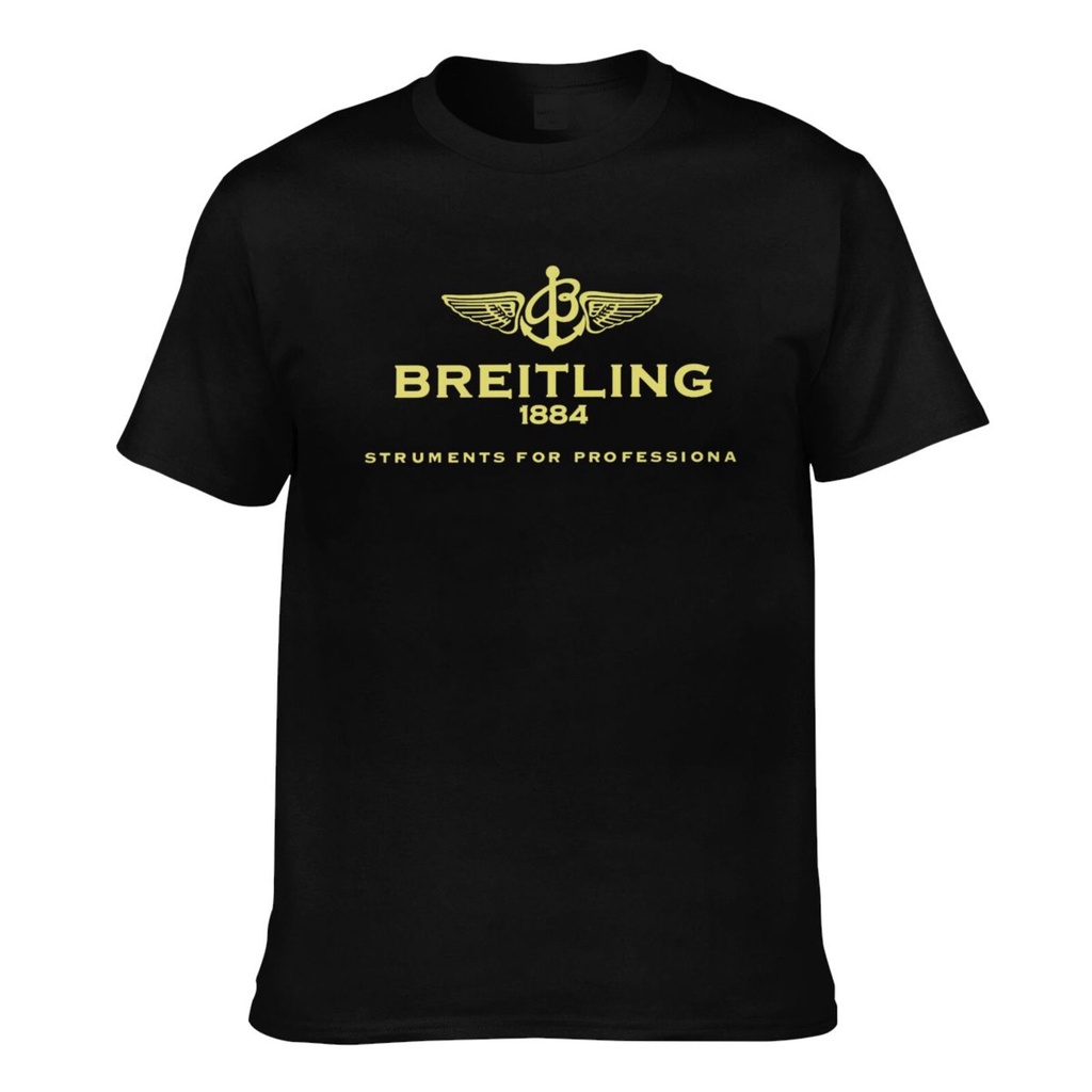 Breitling 1884 Logo Men's Cotton T-Shirts | Shopee Malaysia