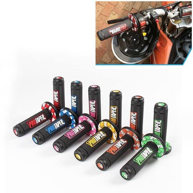7/8" 22mm 24mm Motorcycle Handle Grips for 22mm motorcycle handle ...