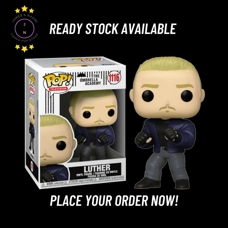 (Ready Stock) Funko Pop - Umbrella Academy Luther S2 | Shopee Malaysia
