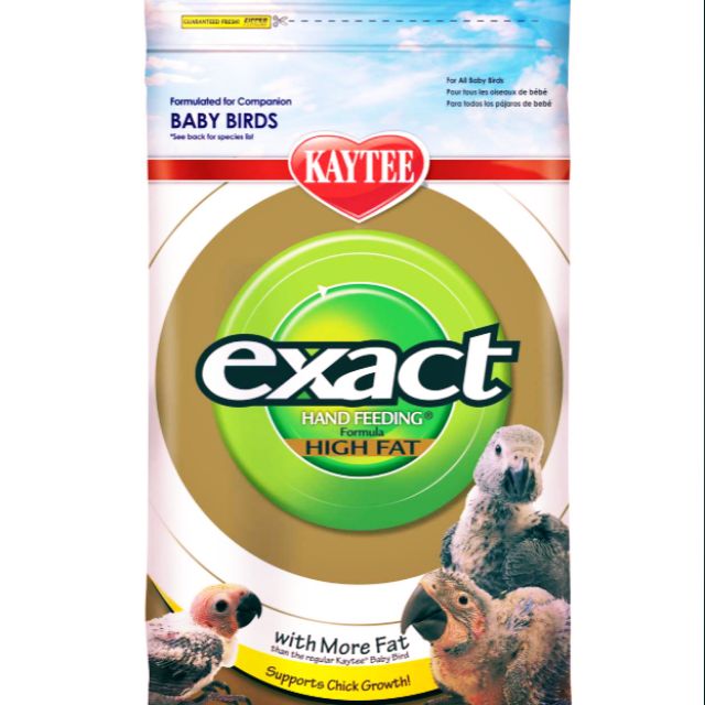 KAYTEE Baby Bird Hand Feeding Formula / High Fat Formula (Nestum Anak ...