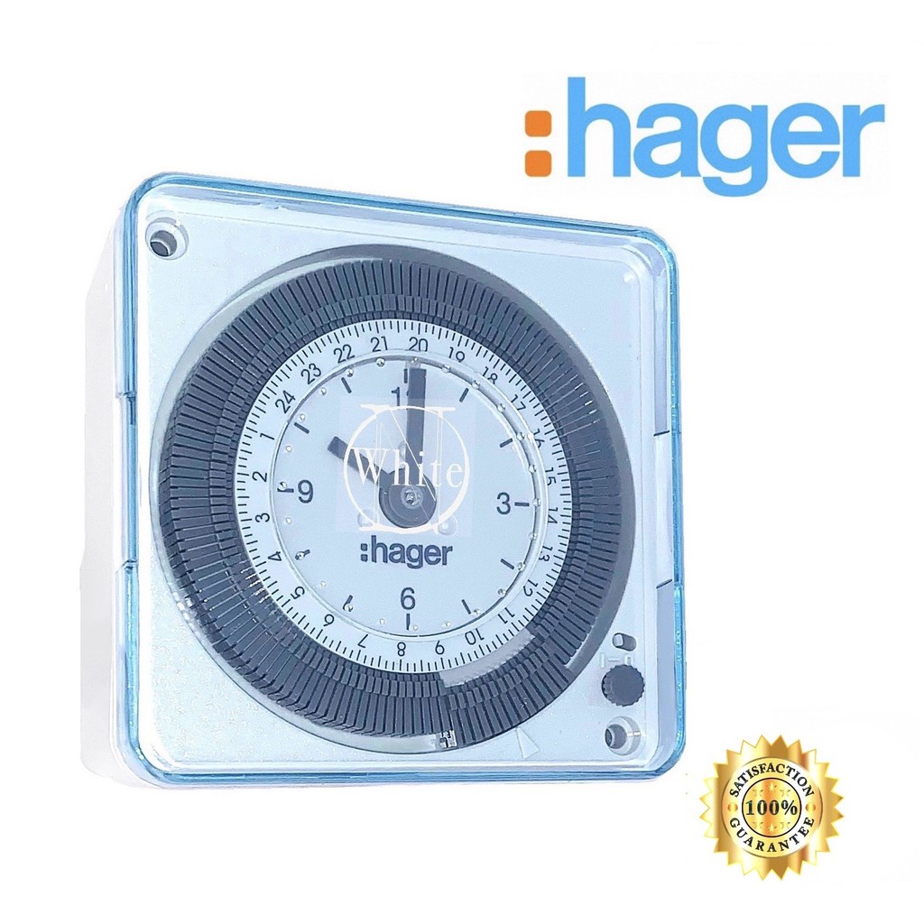 Hager🇩🇪 Eh711 24hrs Analog Time Timer Switch 100 [authentic Product
