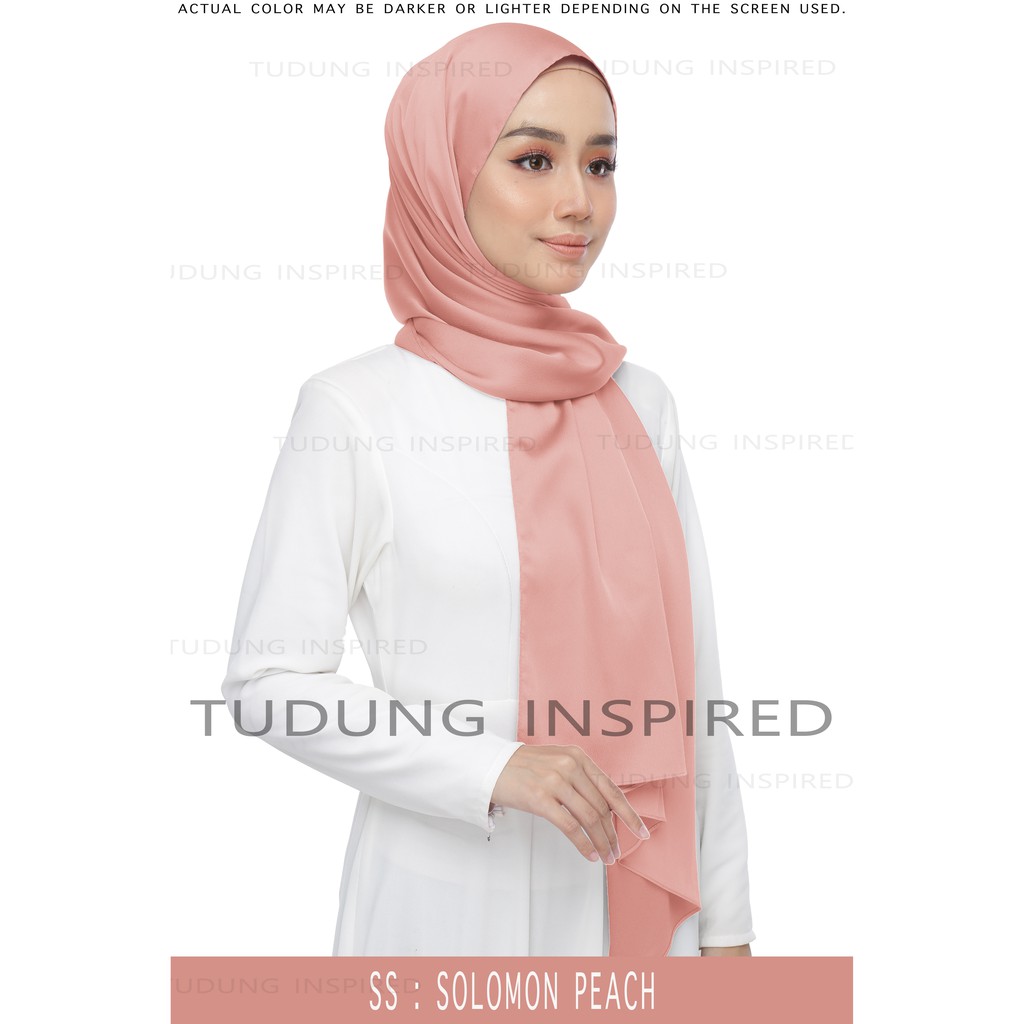 [🔥READY STOCK🔥] SHAWL SATIN SILK MATTE FINISHING PREMIUM BY TUDUNG ...