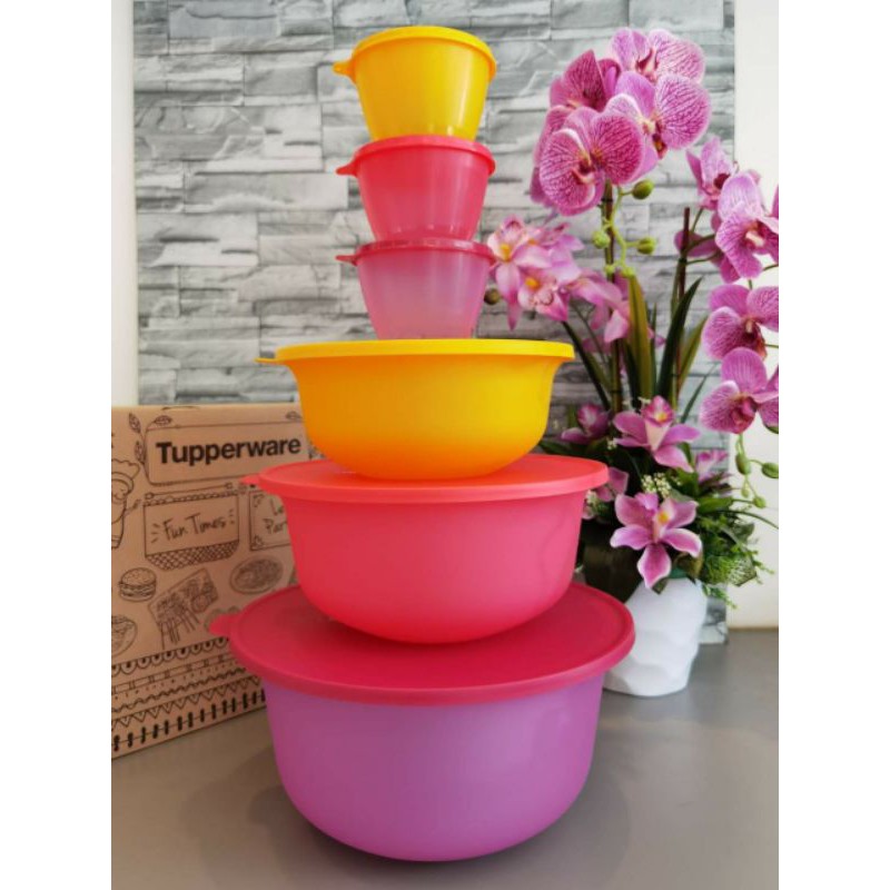 🔥Tupperware 🔥 Aloha Bowl Set | Shopee Malaysia