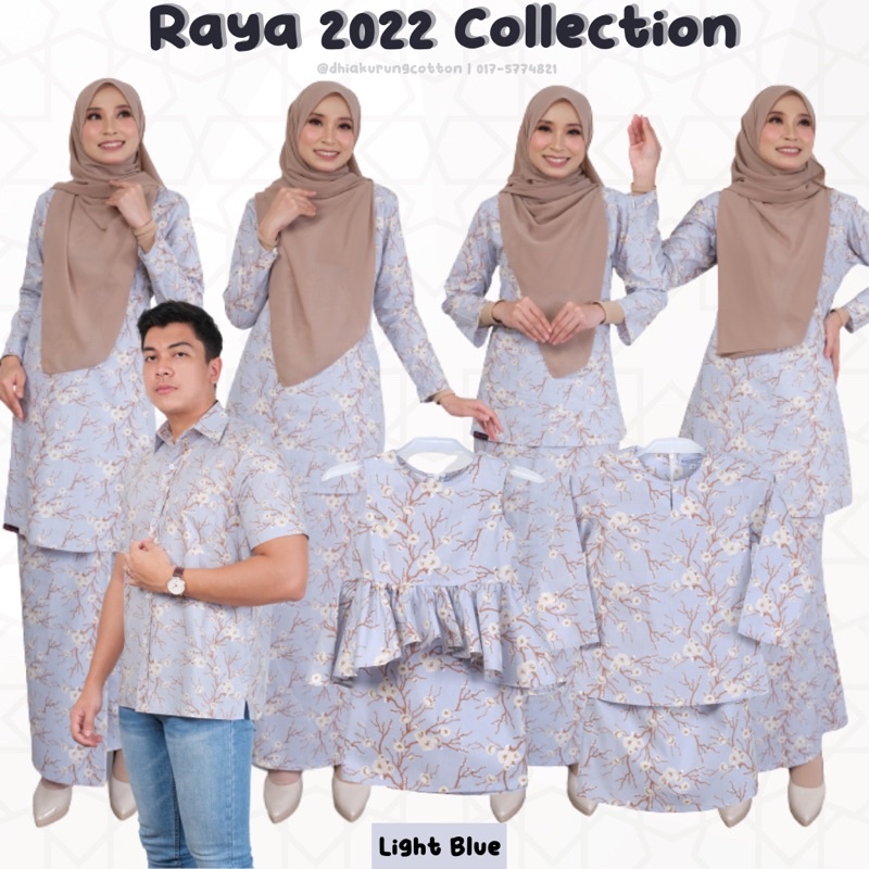 DHIA COTTON RAYA COLLECTION | (SET 815) | Shopee Malaysia