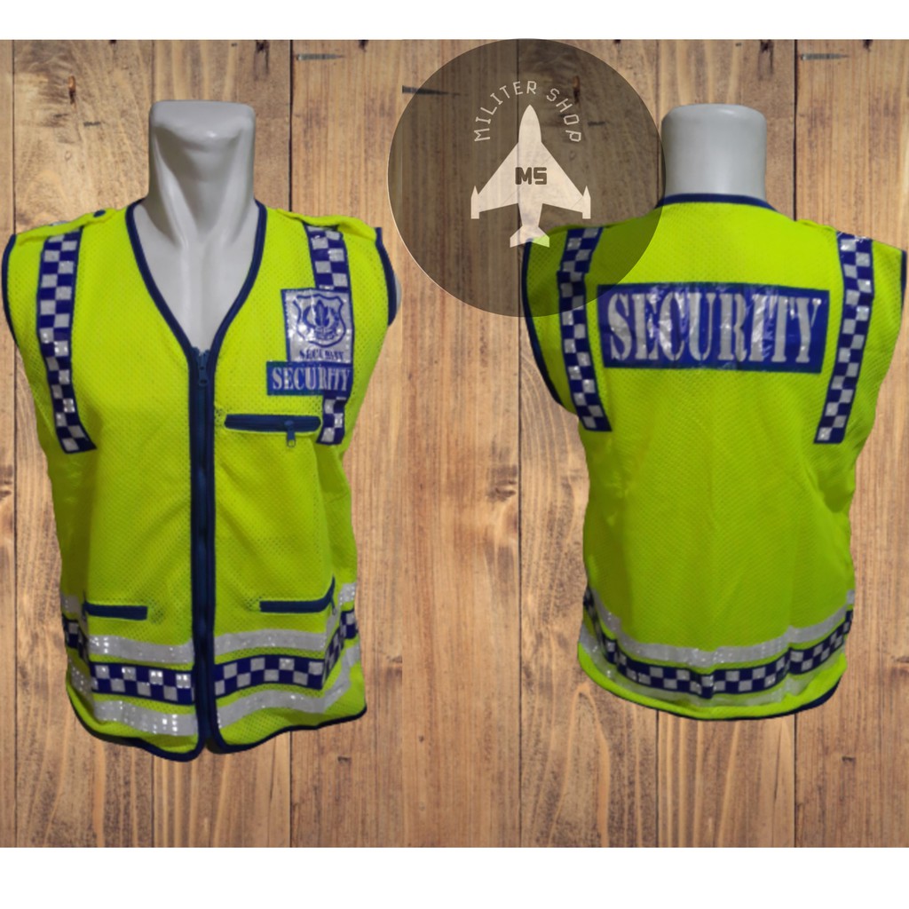 Security Guard Net Vest | Shopee Malaysia