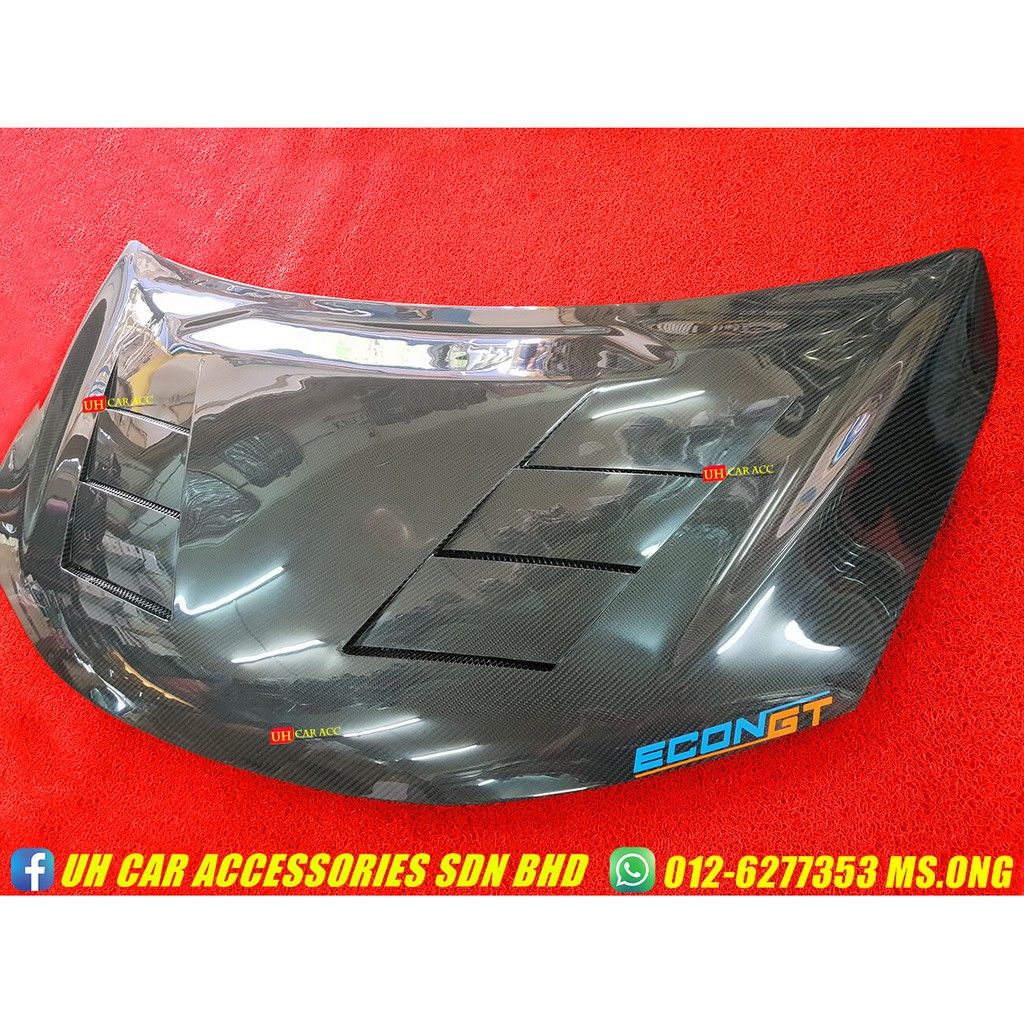 Honda jazz gk5 gk 2014-2020 mugen carbon fibre bonet bonnet | Shopee ...
