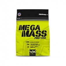 VITAXTRONG VX MEGA MASS PRO CHOCOLATE 1350 12lbs /5.4kg BULKING, SIZING, SUSU PROTIEN, MASS ...