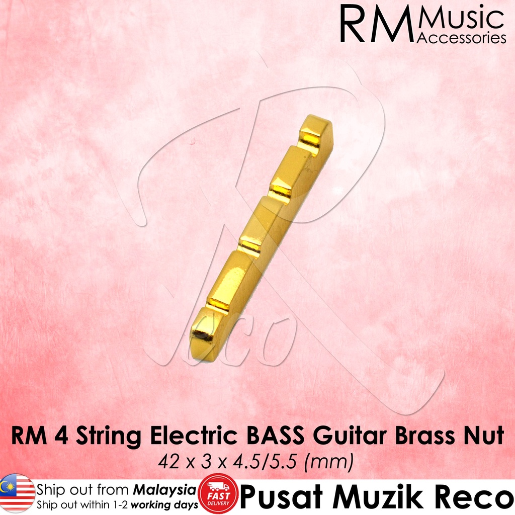 Curved Guitar Nut Guitar Nut Curved Bottom 4 String Bass Guitar Bone