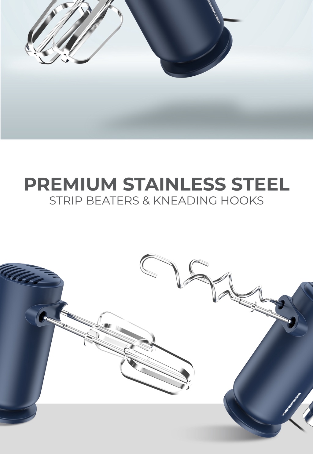 Bossman Kaden 2in1 Hand Mixer Handomikisa Series BK100 | Shopee Malaysia