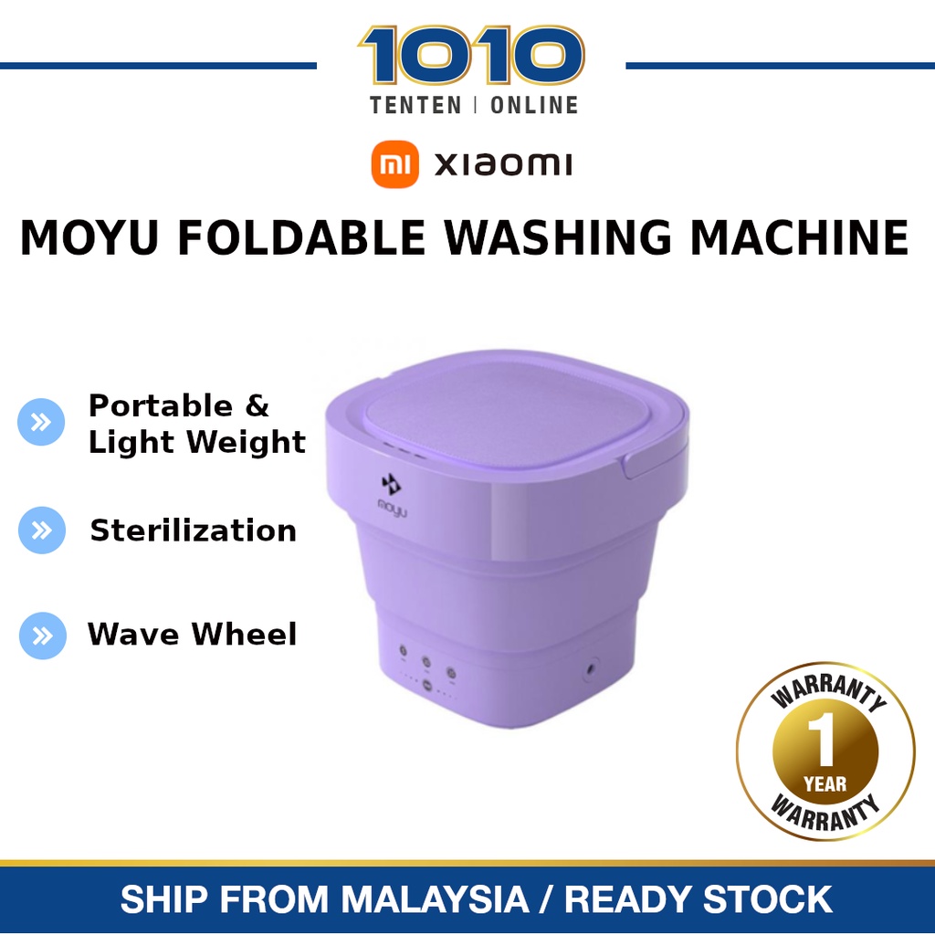 Moyu Foldable Washing Machine Mini 01-M [Portable | Wave Wheel ...