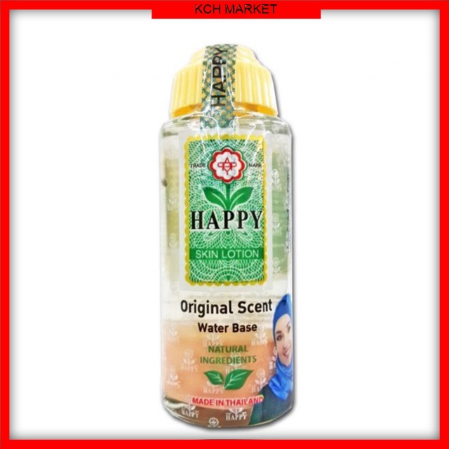 HAPPY SKIN LOTION ORIGINAL SCENT WATER BASE 100ML (MADE IN THAILAND ...