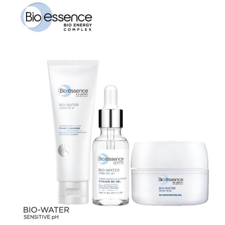 Bio-Essence Bio-Water Skincare (Moisturizer, Serum, Cleanser, Sunscreen ...