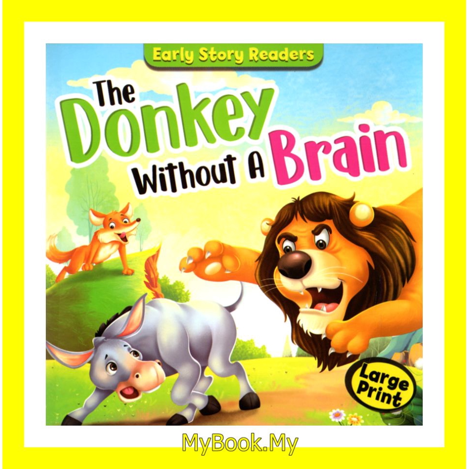 MyB Buku : Early Story Readers - The Donkey Without A Brain - Large ...