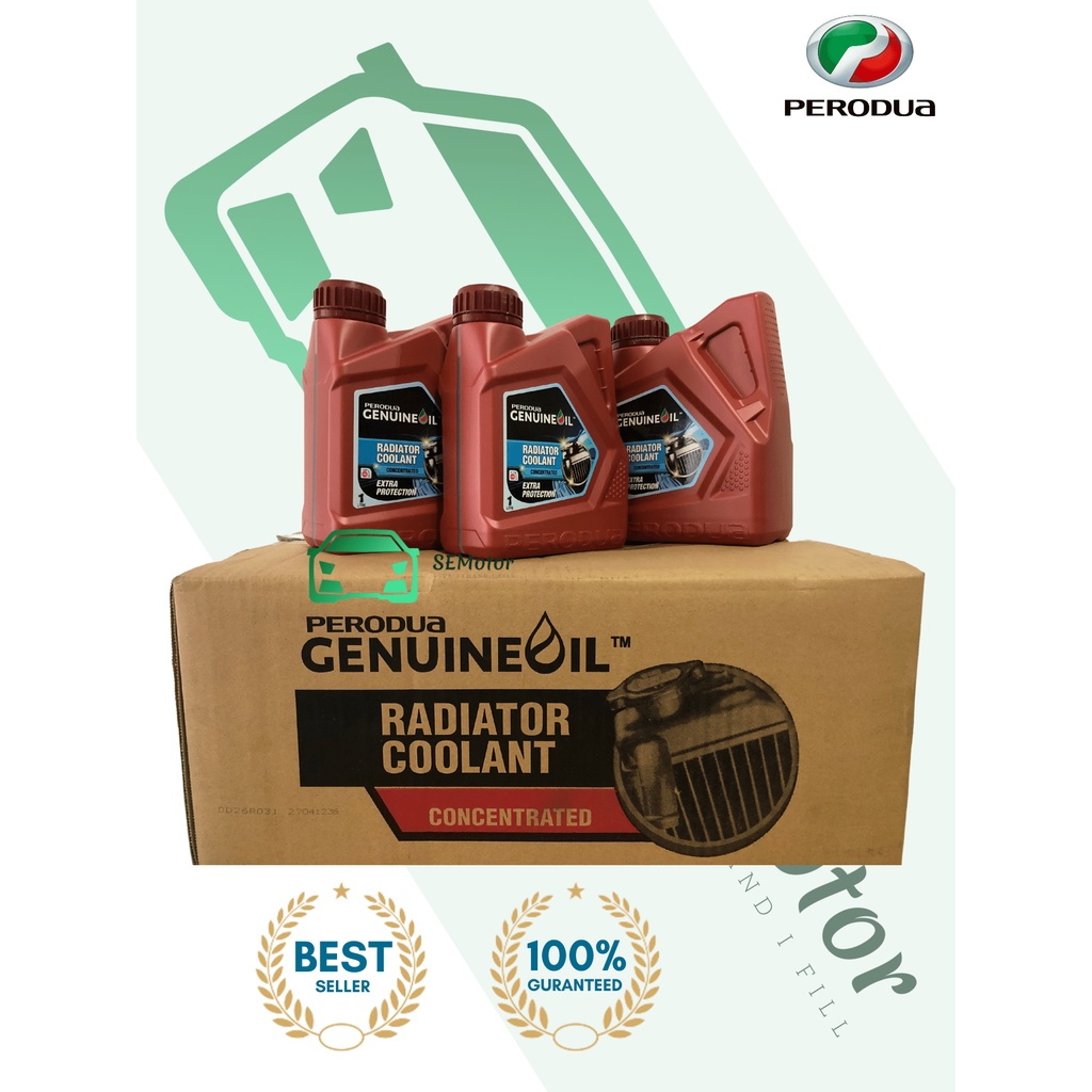 2021 NEW PACKAGING!! PERODUA RADIATOR COOLANT 1L | Shopee Malaysia