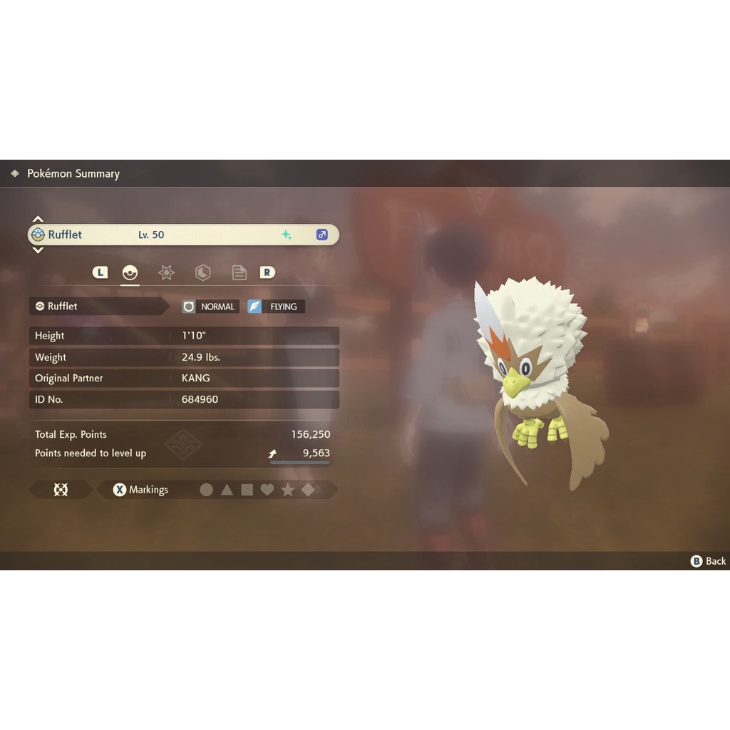 Pokemon Legends: Arceus - 6IV Shiny Rufflet | Shopee Malaysia