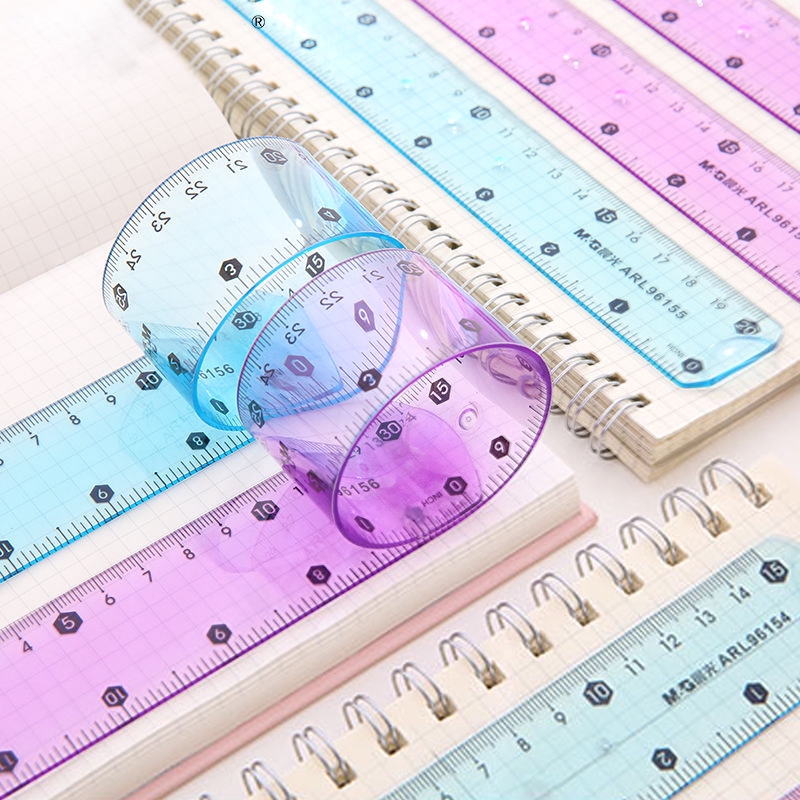 [Ready Stock] 15/20/30cm Flexible Soft Ruler Multifunctional Plastic ...
