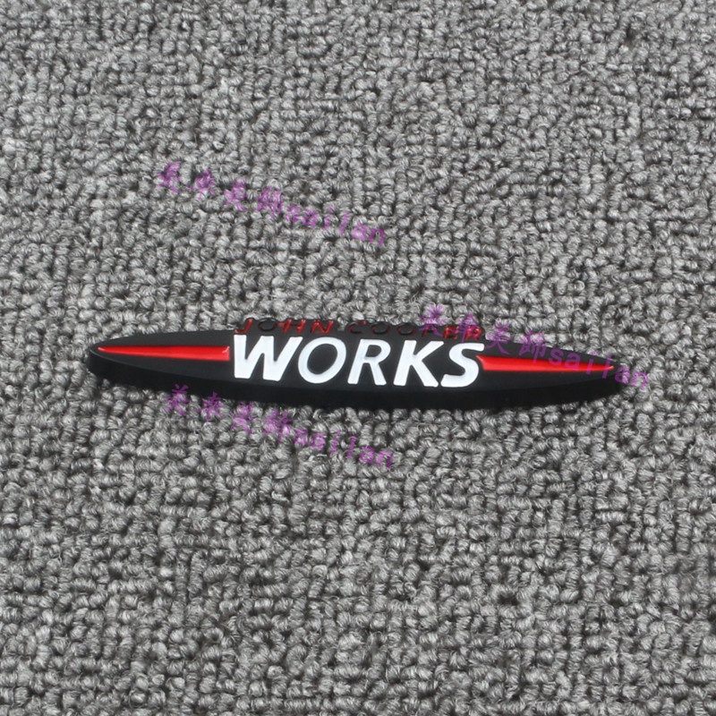 Suitable for BMW mini mini cooper Modified Car Sticker JCW WORKS Car ...