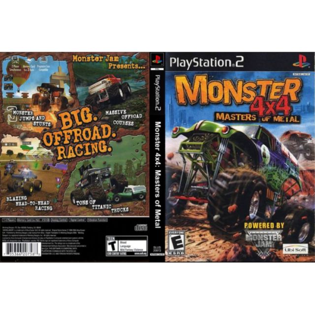 PS2 GAME COLLECTION (Monster 4x4:Masters of Metal) | Shopee Malaysia