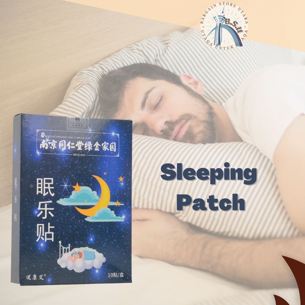 BSU Insomnia Sleep Sticker Patch 10Pcs Solve Sleeping Problem Treat ...