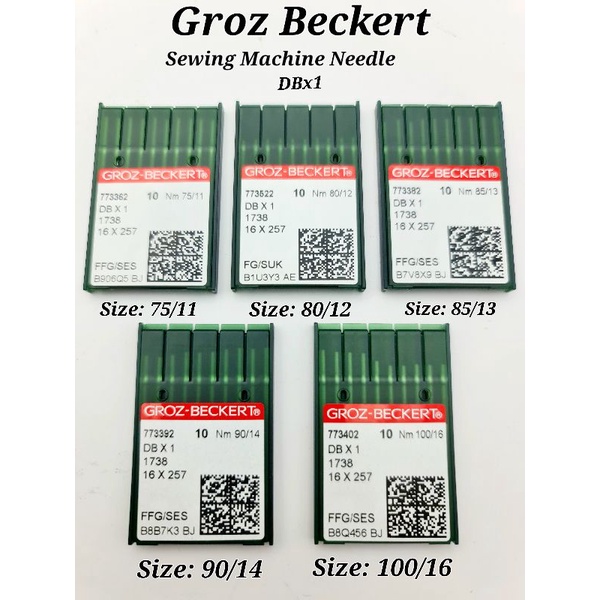 DB DP Groz Beckert Sewing Machine Needle for industrial high speed sewing machine | Shopee Malaysia