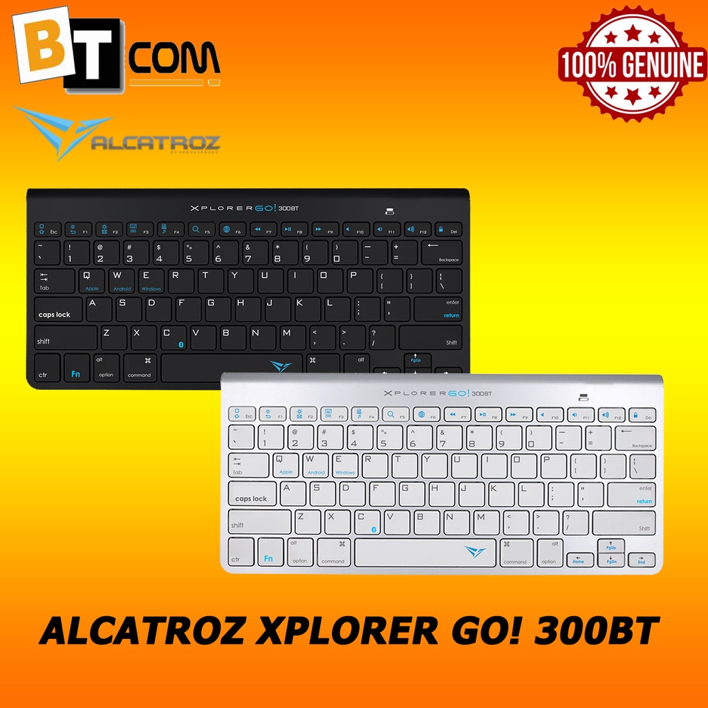 ALCATROZ Xplorer GO! 300 BT Bluetooth Keyboard | Shopee Malaysia