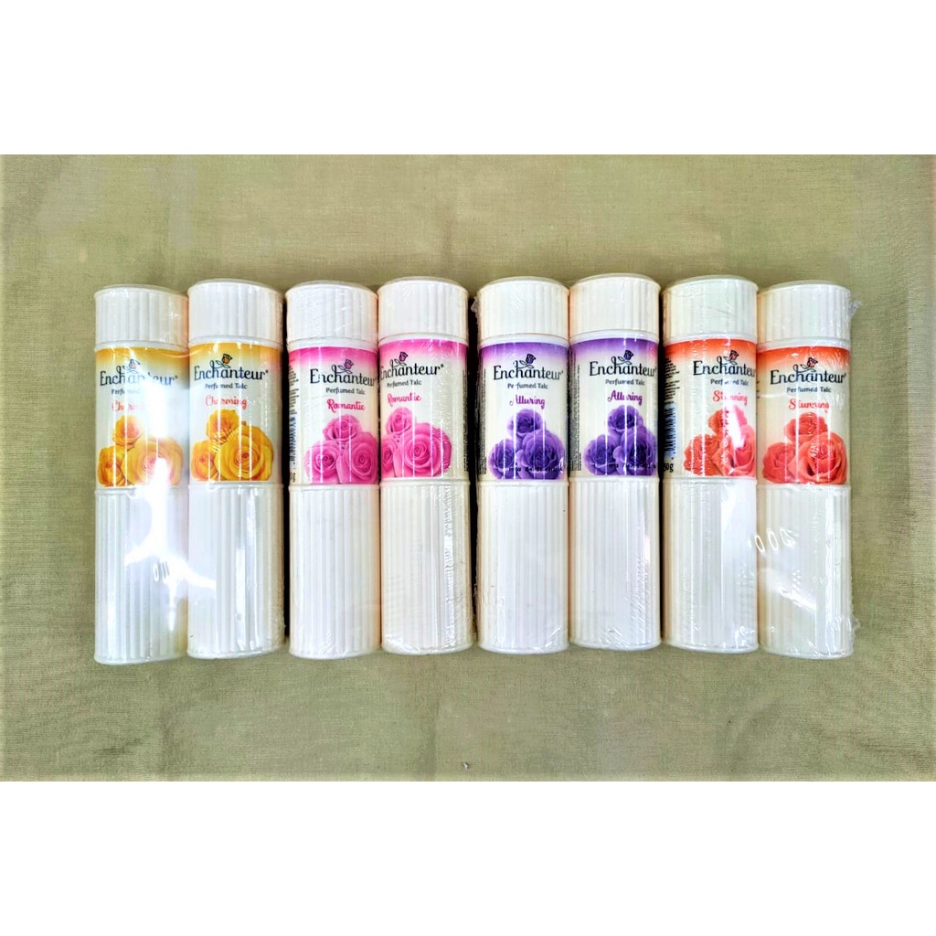ENCHANTEUR Perfumed Talc - 250g X 2 [ Value Twin Pack ] | Shopee Malaysia