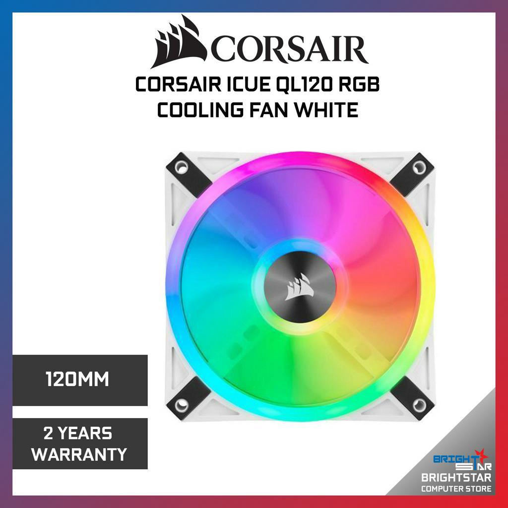 Corsair ICUE QL120 RGB 120mm Single Pack Cooling Fan | Shopee Malaysia