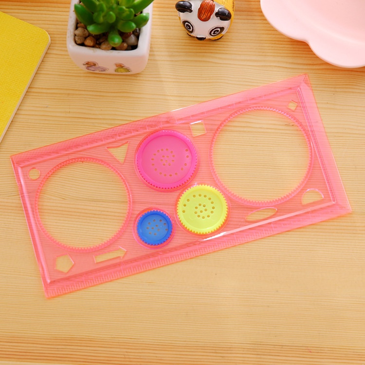 Magic Ruler Spirograph Geometric Design Ruler Pattern Ruler Drawing ...