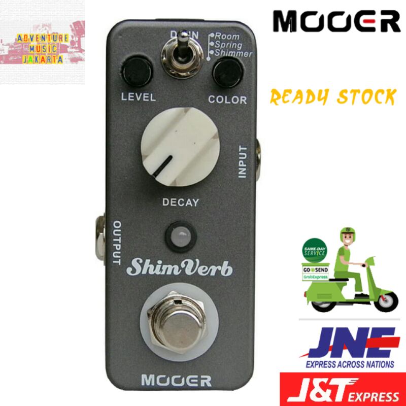 Mooer SHIMVERB Mooer Shim Verb Shimmer Guitar Effects Reverb | Shopee ...